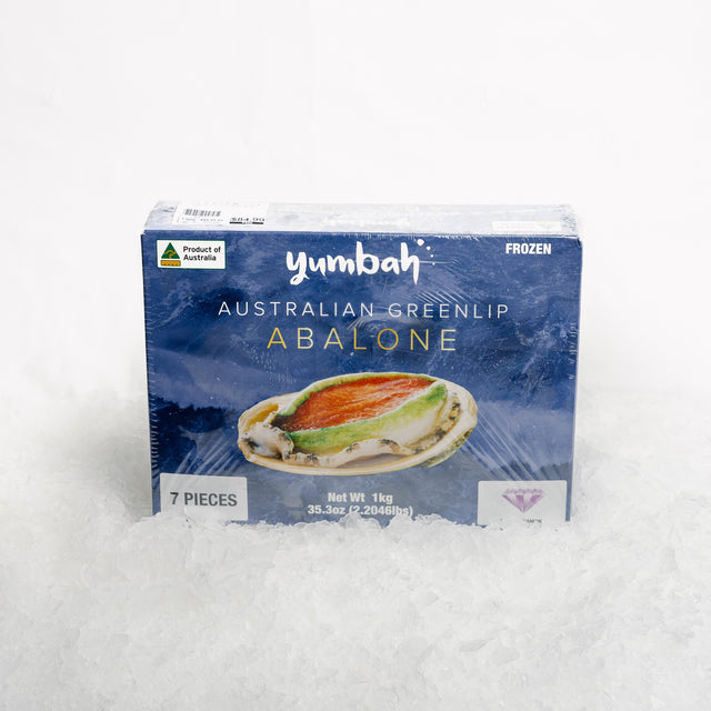 Greenlip Abalone – 7 Piece Box Sashimi Grade (1kg packet) – Astakos