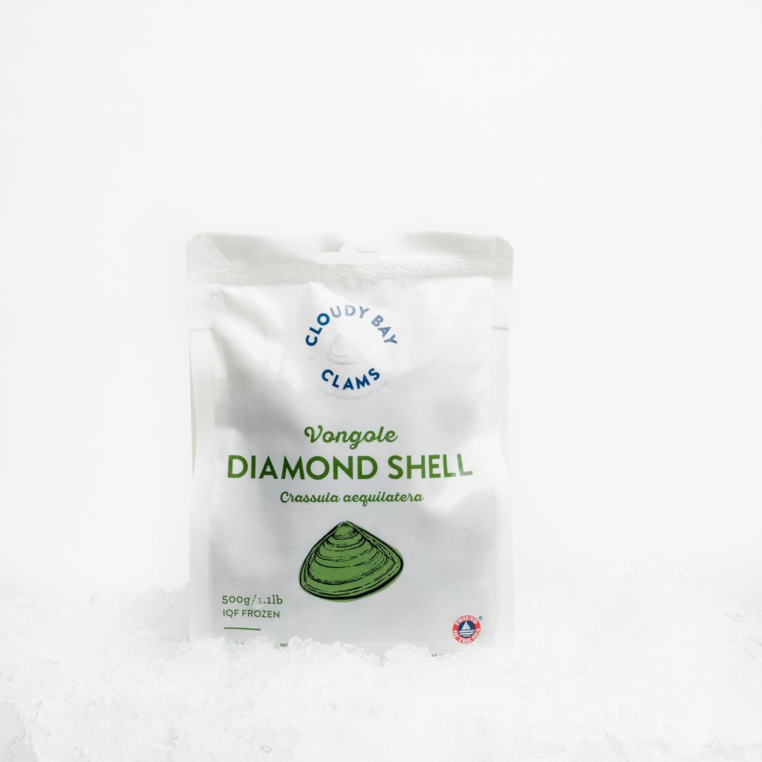 Cloudy Bay Diamond Shell Clams (1kg packet) – Astakos