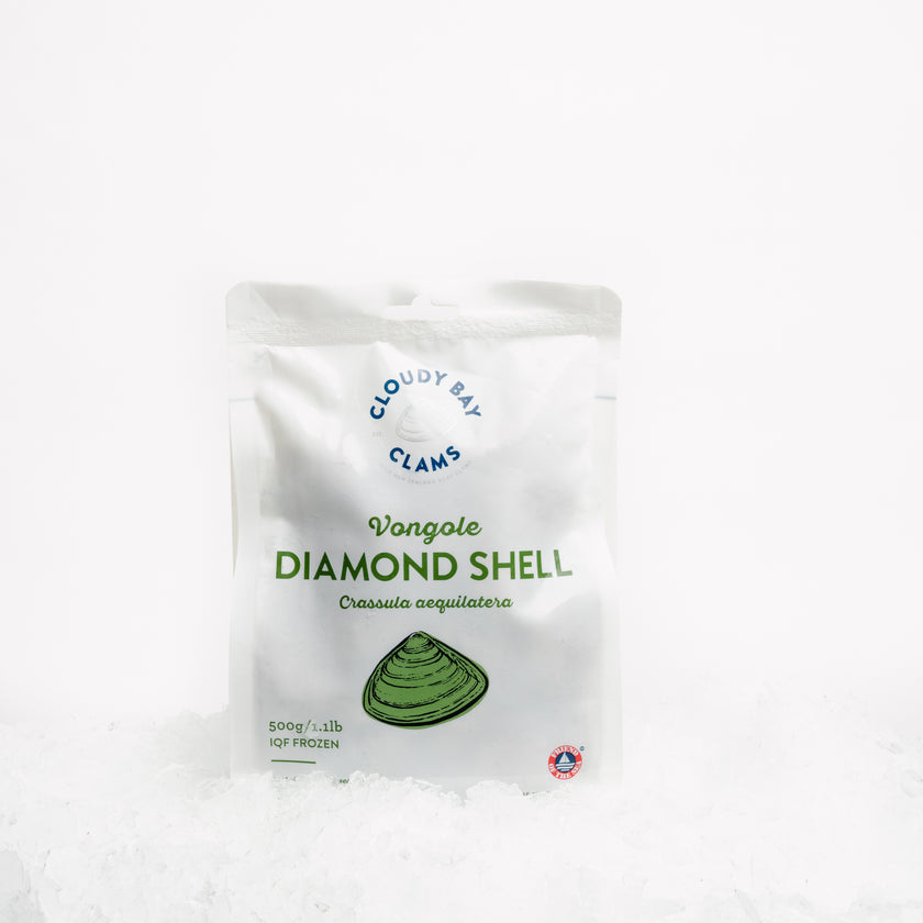 Cloudy Bay Diamond Shell Clams (1kg packet) – Astakos